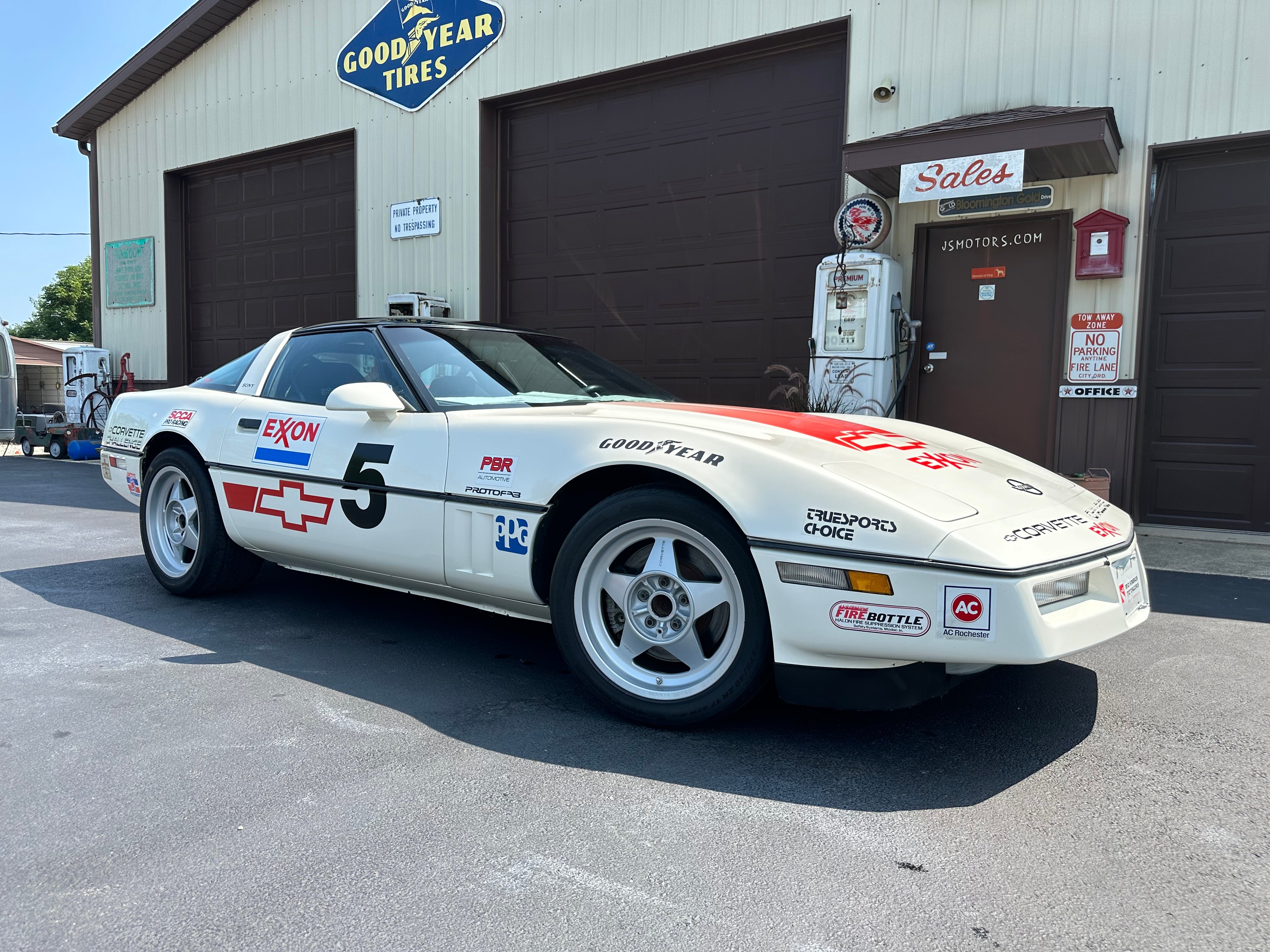 1988 Factory SCCA Corvette Challenge Car – J & S Motors